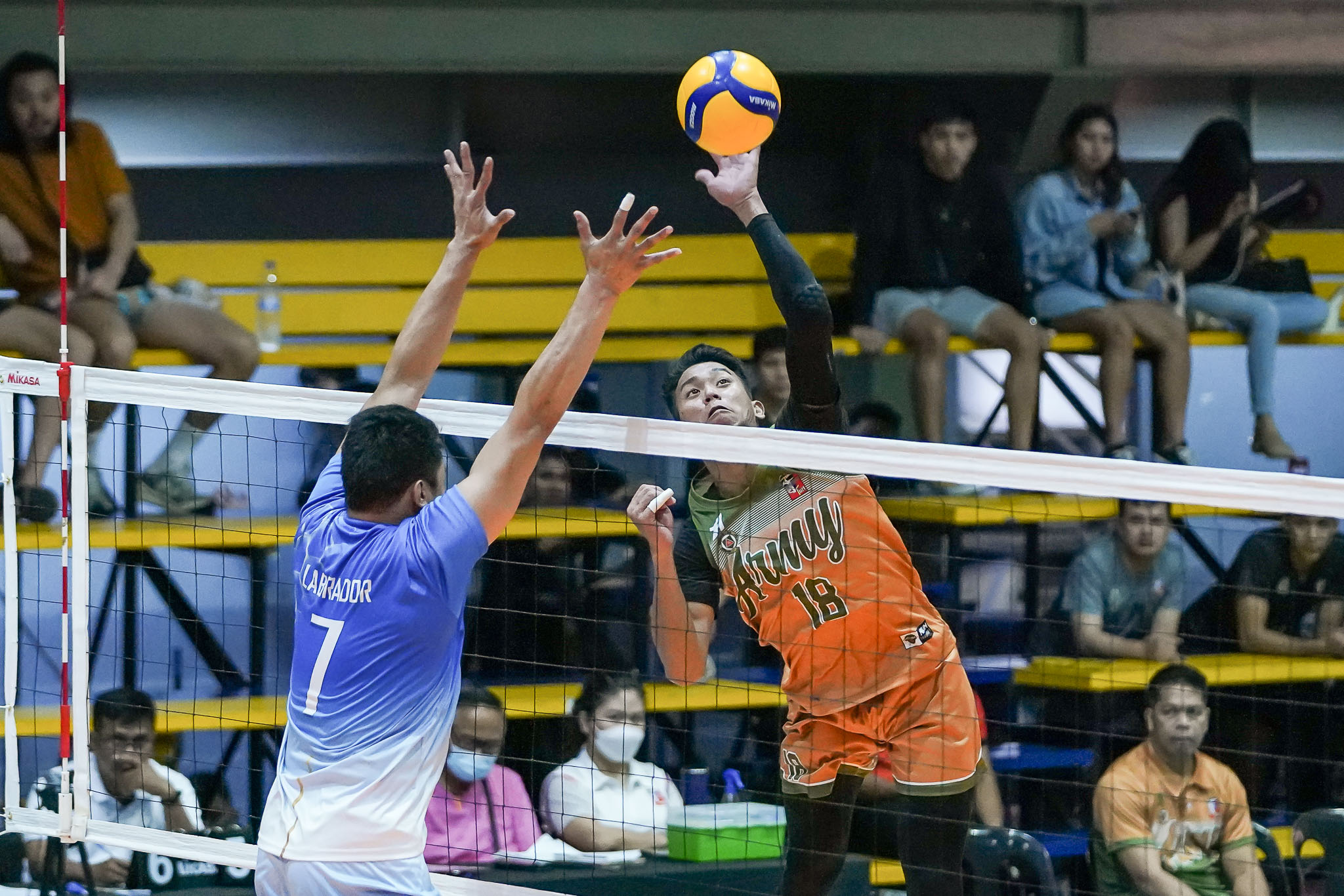 Troopers spike Army's big day with tough win - News | Spikers Turf