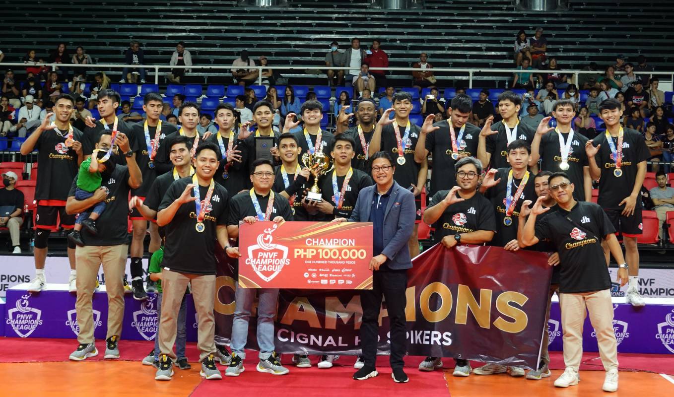 Umandal powers Cignal to PNVF CL crown - News | Spikers Turf