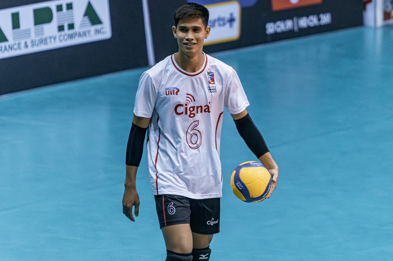 Mark Calado relishes battle against FEU - News | Spikers Turf