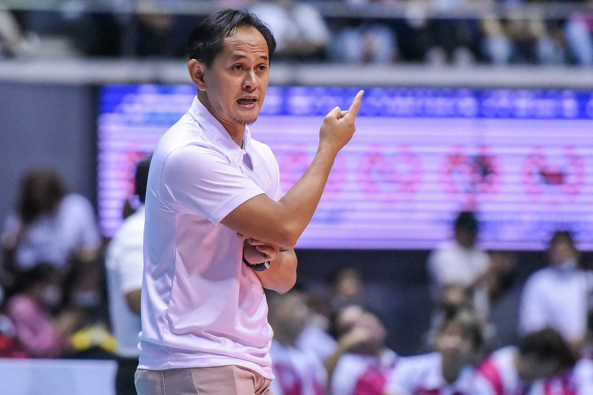 Almadro meets old team Choco Mucho - News | PVL - Premier Volleyball League