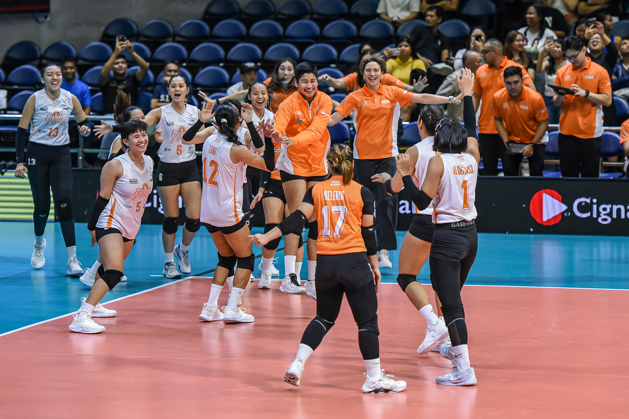 Farm Fresh launches win run, snaps ZUS Coffee's streak - News | PVL - Premier Volleyball League