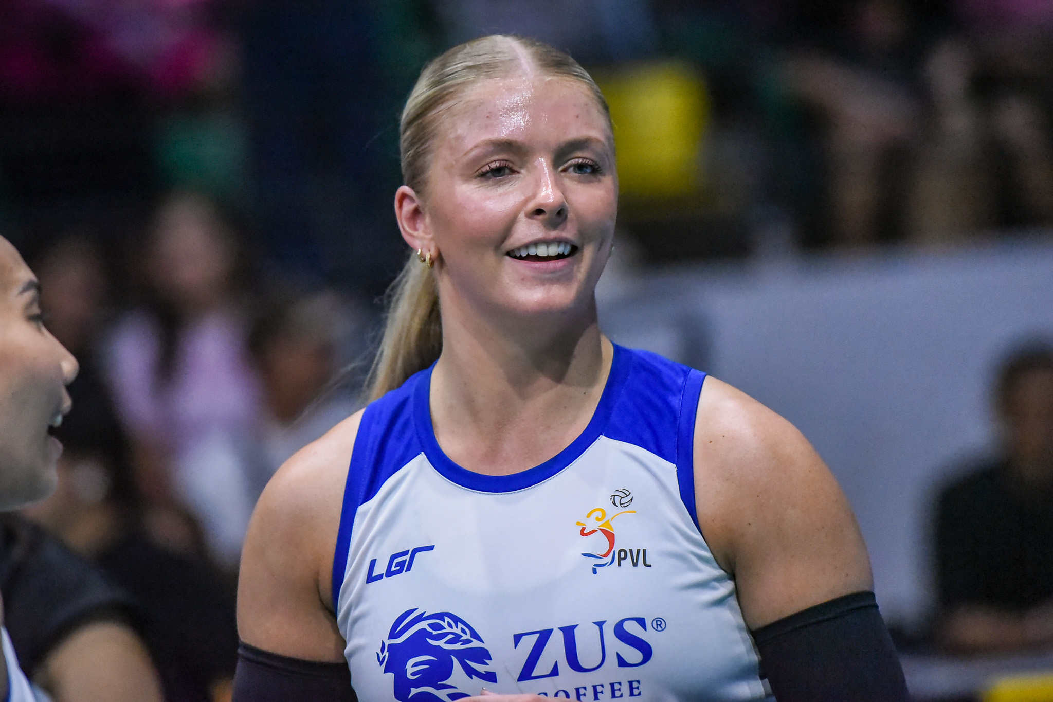Anna DeBeer's wait ends in spectacular debut - News | PVL - Premier Volleyball League