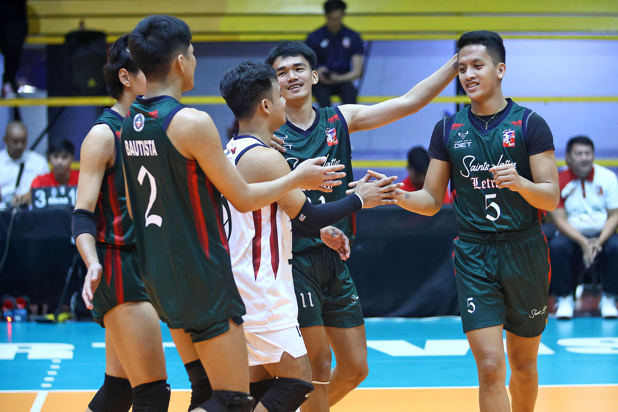 Saints and Lattes-Letran nails last QF slot, sinks Coast Guard - News ...