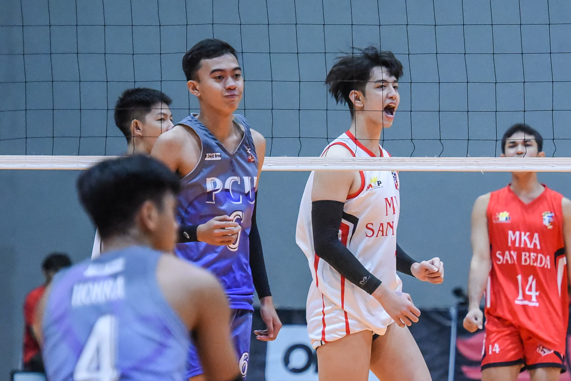 Bakil, Book shine as MKA-San Beda deflects PCU-D - News | Spikers Turf