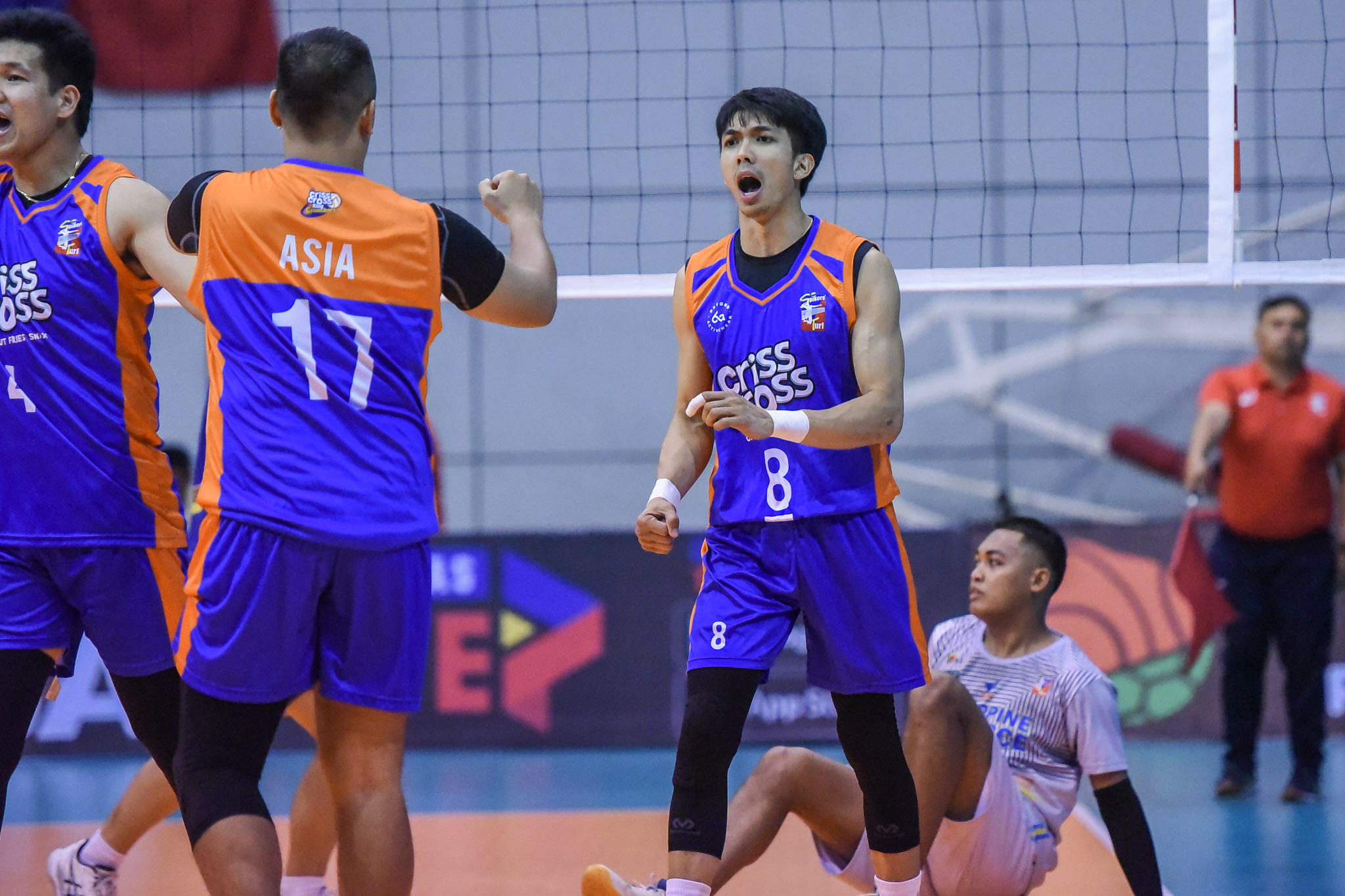 Criss Cross clinches semis spot, rams past Air Force - News | Spikers Turf