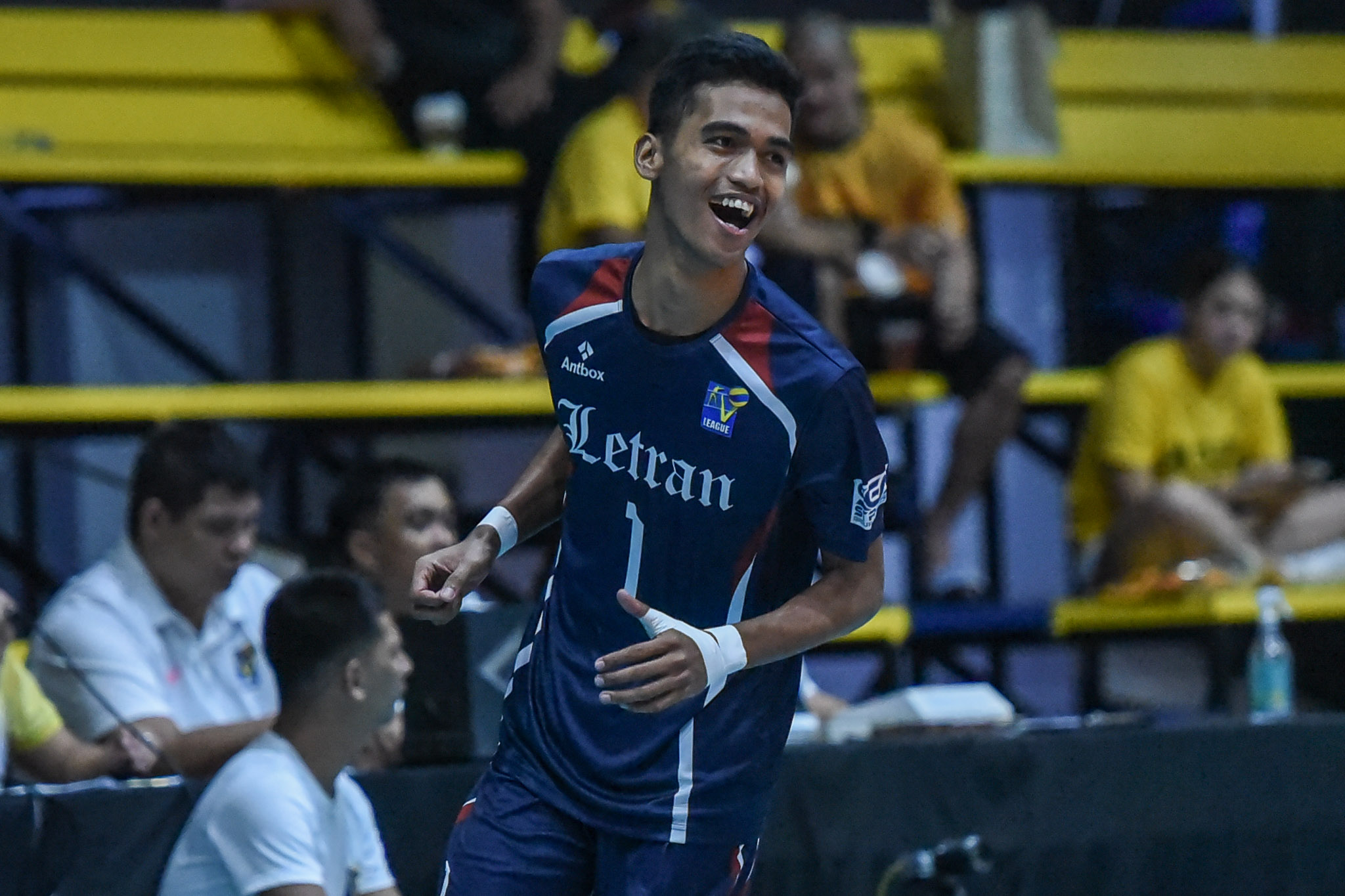 Knights trio power Letran to back-to-back wins - News | The V-League